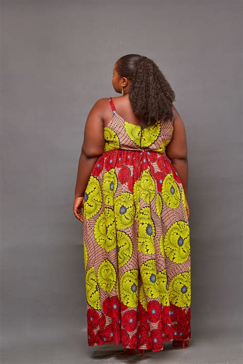 African Print Dresses Plus Size