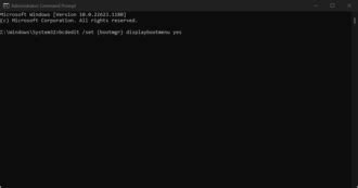 Dual Boot Menu Is Not Showing How To Get It Back