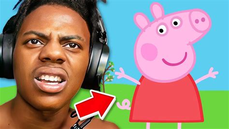 Ishowspeed Reacts To Being In Peppa Pig