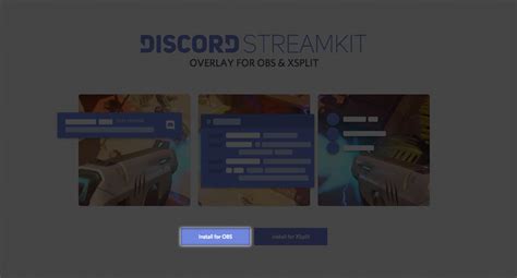 Utilizando O Overlay OBS Streamkit Do Discord Discord