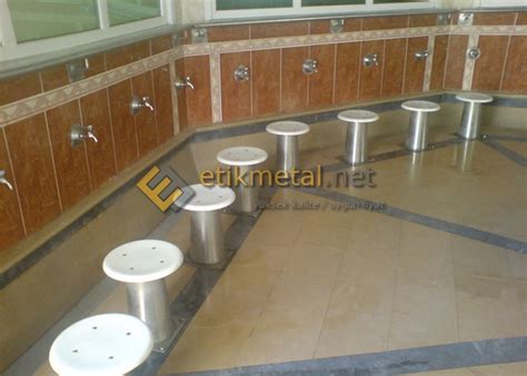 Paslanmaz Oturak Abdesthane Oturağı Şadırvan Oturak