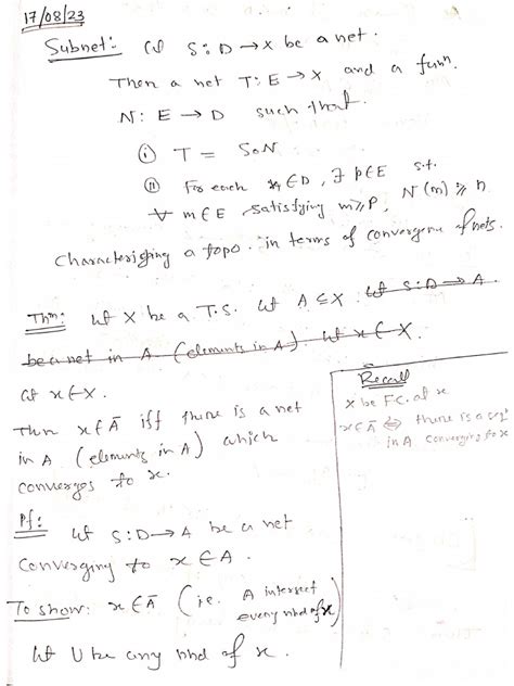 Notes On Topology Pdf