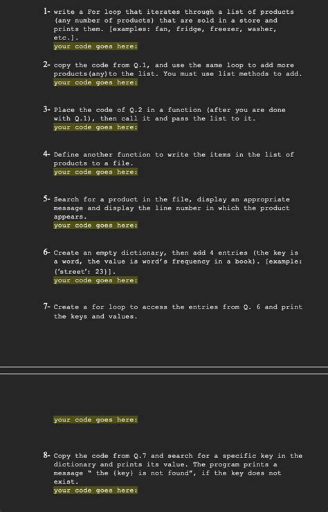 Solved Your Code Goes Here Copy The Code From Q And Chegg