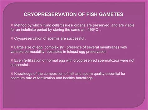 3 Cryopreservation Ppt