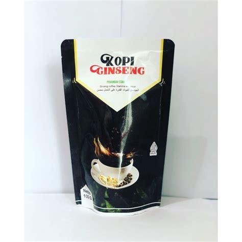 Jual KOPI GINSENG 100 Gr Shopee Indonesia