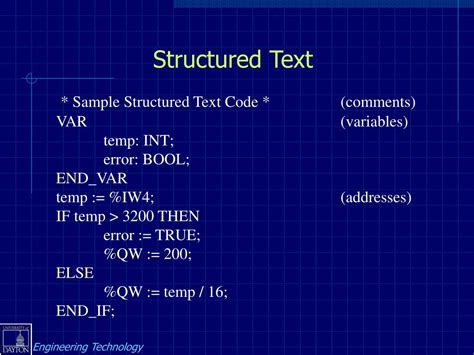 Ppt Programmable Logic Controllers Powerpoint Presentation Free