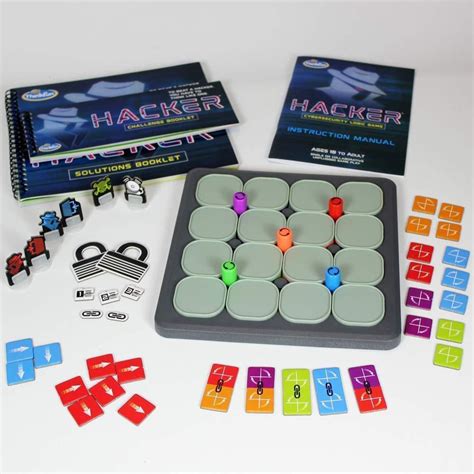 Thinkfun Hacker Game Brain Teasers And Strategy