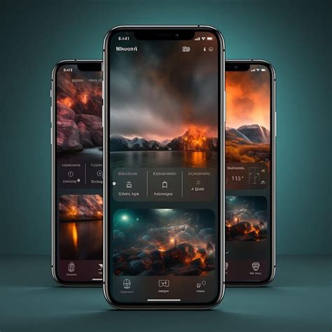 Premium Ai Image Mobile App Design Of Photography Photo Editing App