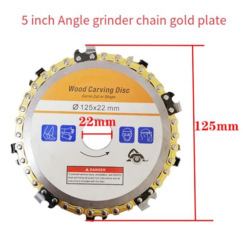 5in 22mm Diameter 9 Tooth Chainsaw Disc For Woodworking Chainsaw Disk