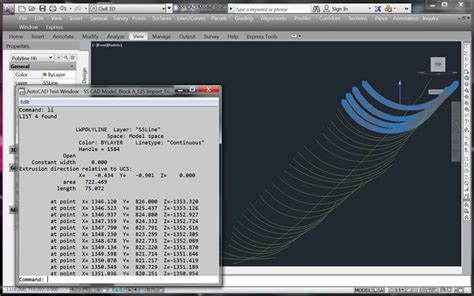 Exporting Xyz Point Data For The Horizontal Arcs Autocad Download