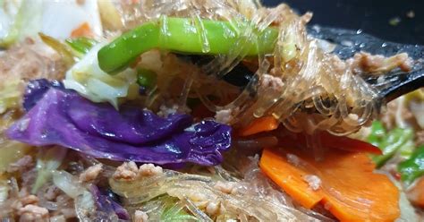 Recipe Sotanghon Guisado Glass Noodles With Mixed Vegetables And