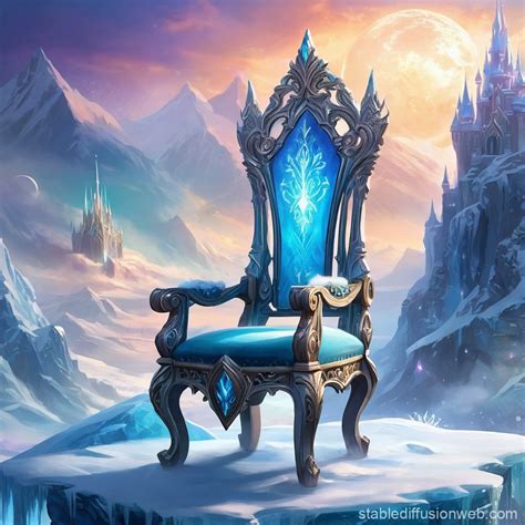 Frozen Throne Chair Stable Diffusion Online