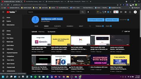 How To Remove Header And Footer By Default On Elementor Youtube