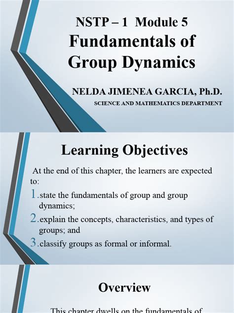 Nstp 1 Chapter 5 Download Free Pdf Goal Social Group