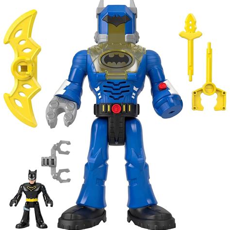 Mattel Imaginext Dc Super Friends Batman Toys 12 Inch Robot Toy With