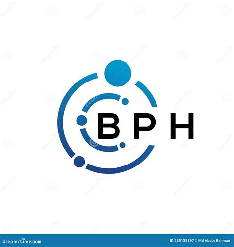 Bph Letter Logo Design On White Background Bph Creative Initials