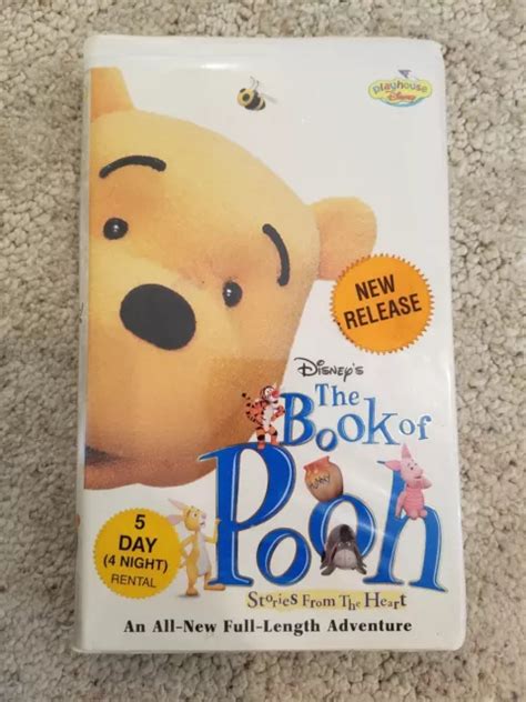 Playhouse Disney Book Of Pooh Movie Vhs Clamshell 2001 Vgc Factory
