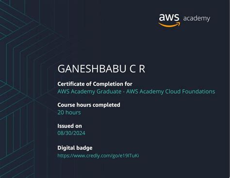 Aws Cloudcomputing Awsacademy Techskills Continuouslearning