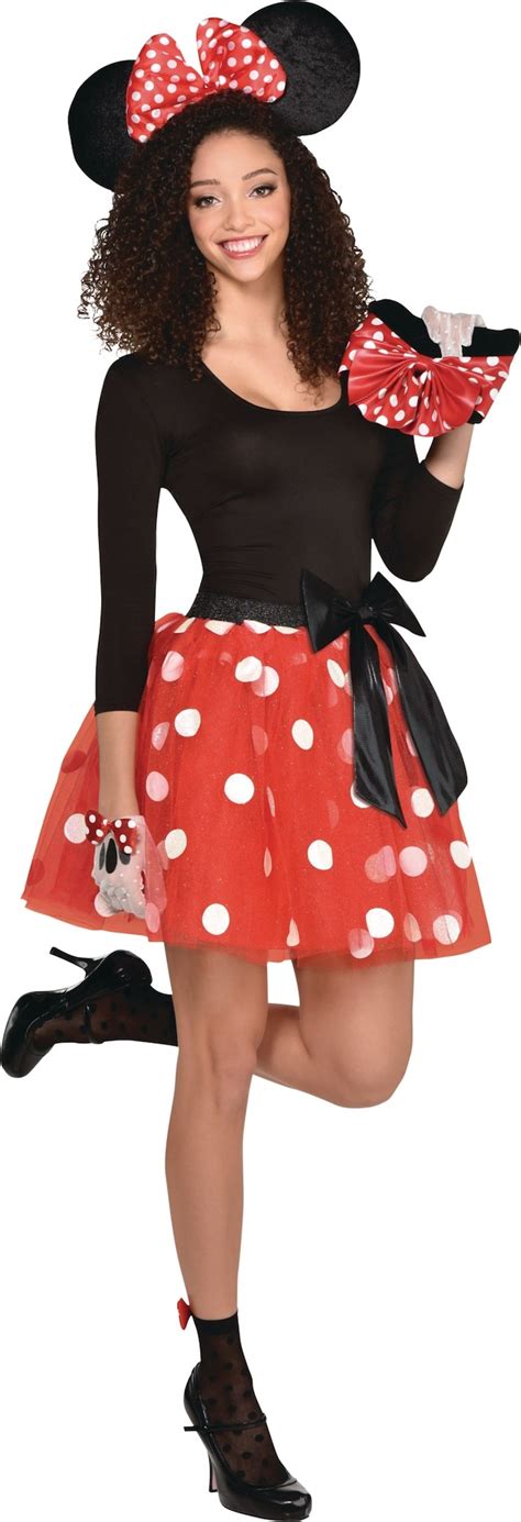 Adult Disney Minnie Mouse Sheer Gloves With Bow White One Size