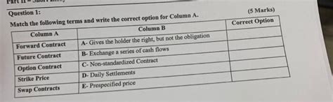 Solved Question 1 5 Marks