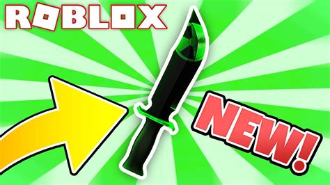 The New Radioactive Knife Roblox Assassin Update Youtube