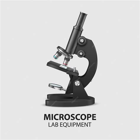Premium Vector Microscope Parts Structure Anatomy Vector 3d Realistic Black Laboratory Premium Vector Microscope Parts Structure Anatomy Vector 3d Realistic Black Laboratory
