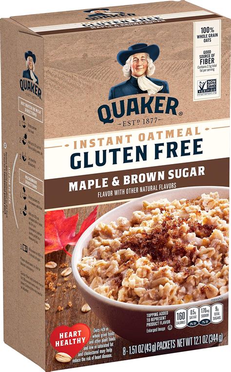 Quaker Instant Oatmeal Apple Cinnamon Lower Sugar 8 Count