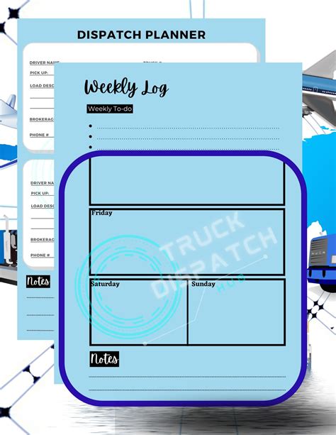 Efficient Dispatch Planner Streamline Trucking Dispatching Operations Schedules Organize