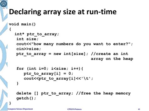 ppt cps 235 object oriented programming paradigm powerpoint