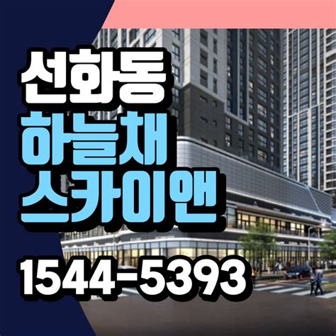 대전 선화동 코오롱 하늘채 스카이앤 상가 분양 네이버 블로그