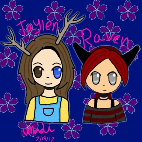 Raven And Taylen Fanart For Aviator Gaming Glenwood Prep Series On