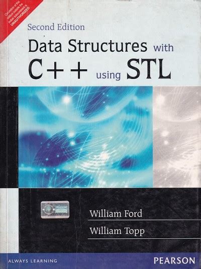 DATA STRUCTURES WITH C USING STL WILLIAM FORD WILLIAM TOPP