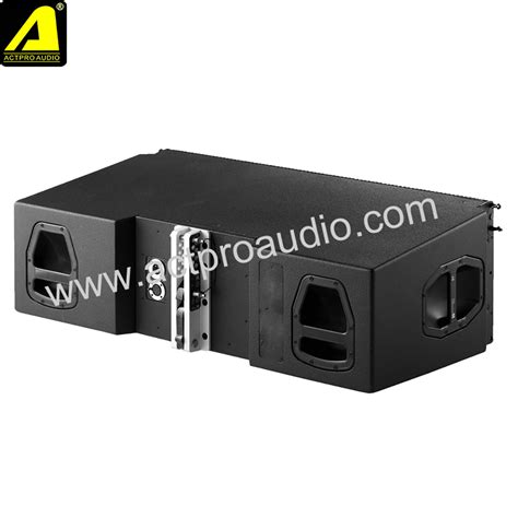 Pa Speaker 3 Way Dual 12 Inch With Dual 18 Inch Active Line Array