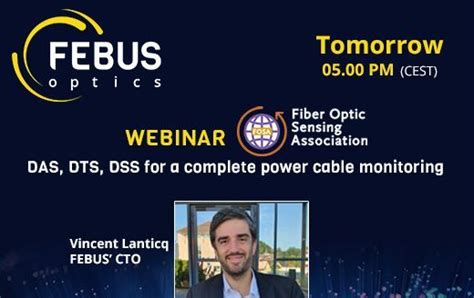 Febus Optics On Linkedin Webinar Febusoptics Fosa Dfos Das