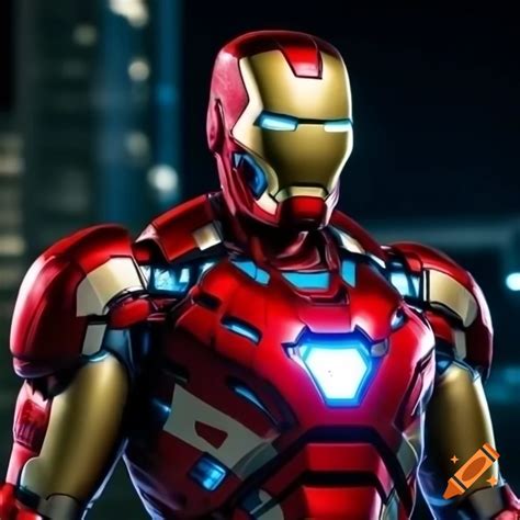Thayanos Character Interacting With Iron Man On Craiyon