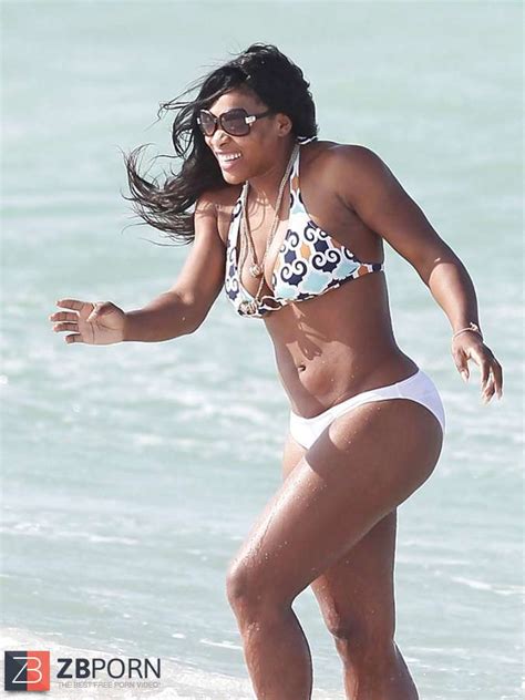 Serena Williams Bathing Suit Muscle Rump Pics Zb Porn