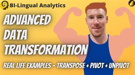 Advanced Data Transformation In Power Query Data Transformation In Power Bi Youtube