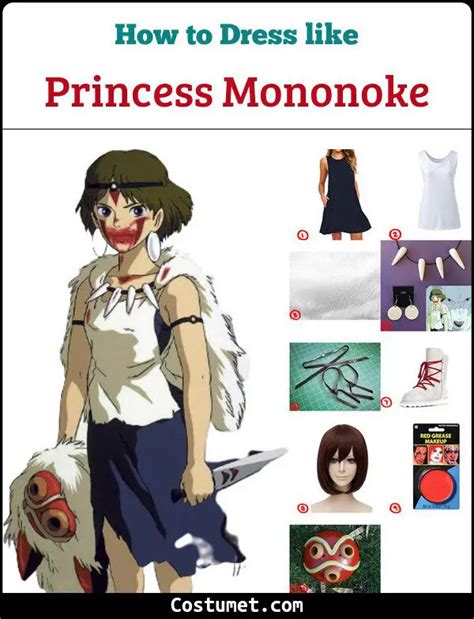 Princess Mononoke Costume For Halloween