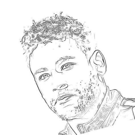 Розмальовка Неймар