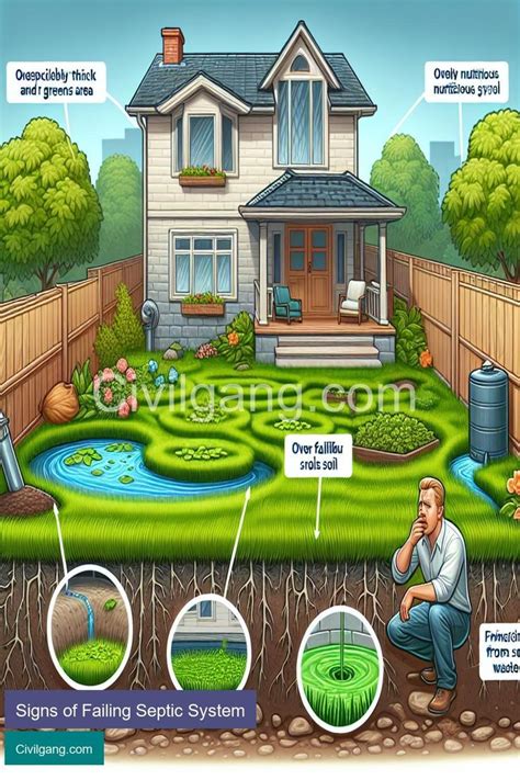 Signs Of Failing Septic System Septic System Groundwater Septic Tank