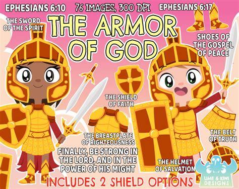 The Armor Of God Clipart Black And White Digital Stamps The Belt Of