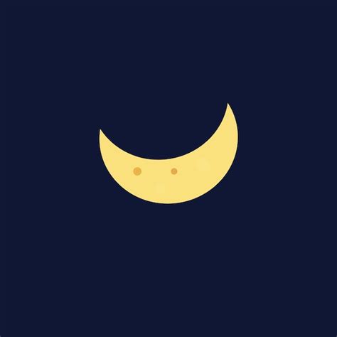 Premium Vector Half Moon