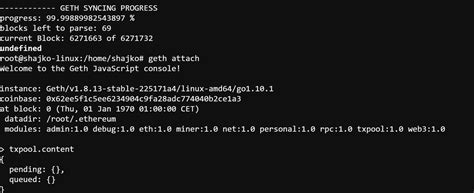 Ethereum Geth Pending Transactions Stack Overflow