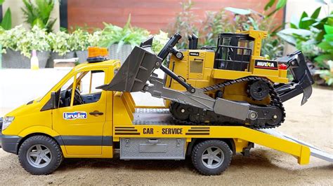 포크레인 불도저 중장비 자동차 장난감 트럭놀이 Excavator Vs Bulldozer Truck Toy Activity Youtube