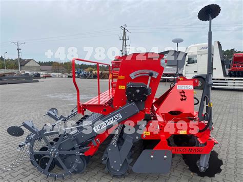 Agregat Uprawowo Siewny EURO MASZ Nabudowany 3m AGRO MASZ NOWY