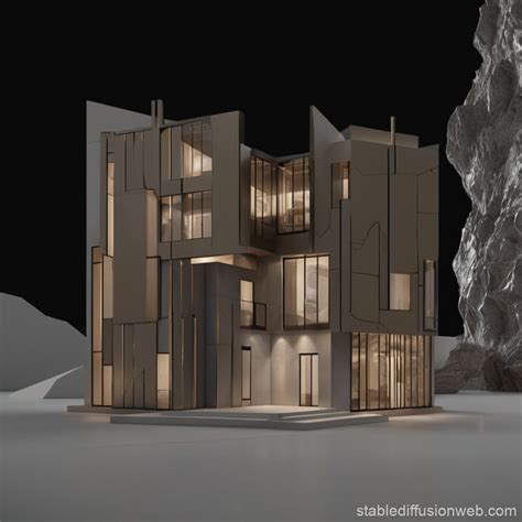 Architectural Visualization Stable Diffusion Online