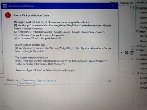 Click Push Button Close Activities UiPath Community Forum
