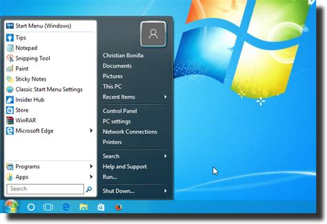 Изменить меню пуск в Windows 11 найдено 83 картинок