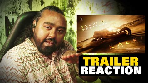 Introducing Bujji Teaser Reaction Kalki Ad Prabhas Youtube