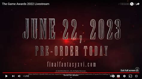 Ffxvi Release Date Is Official By Age Tf Control On Deviantart